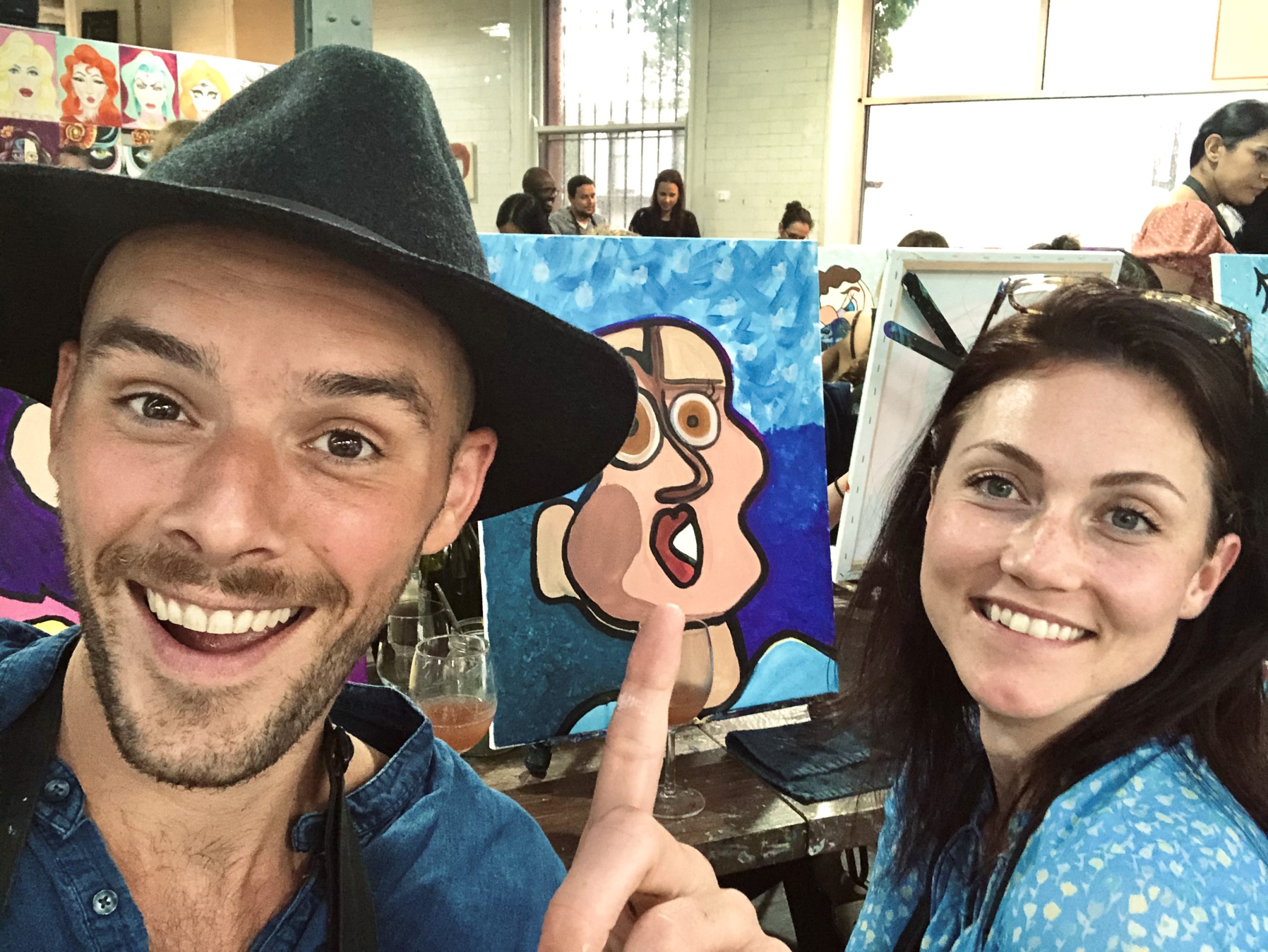 Bucket List : Take a drawing class (tipsy)